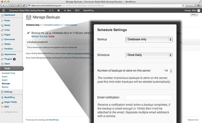 How to Backup Your Wordpress Blog or Website the Easy Way