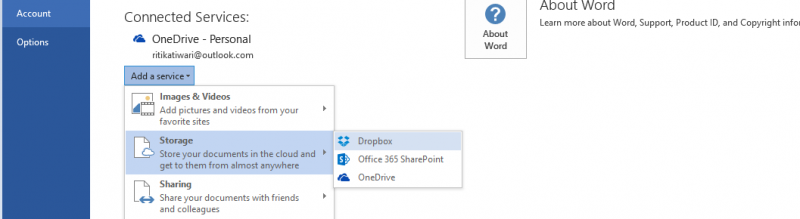 How to Connect Microsoft Office 365 and Dropbox