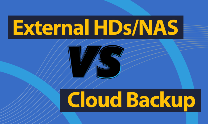 External HDs/NAS vs Cloud Backup: A Strategy for 2025