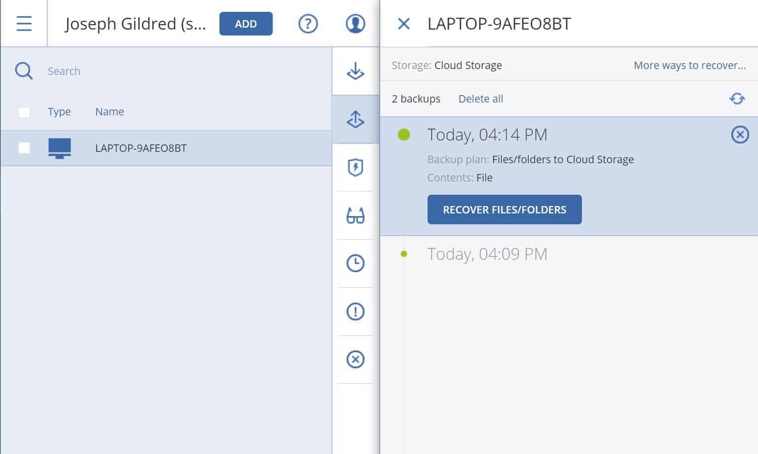 Best Online Backup with File Versioning 2021