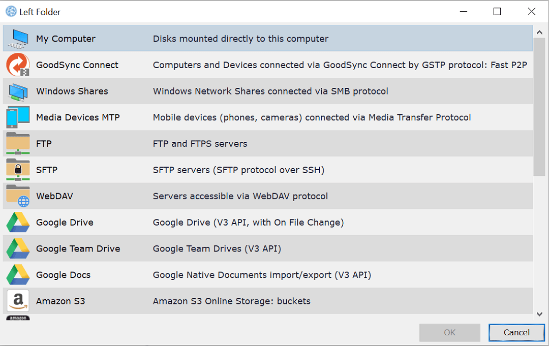 Goodsync vs filesync - gootery