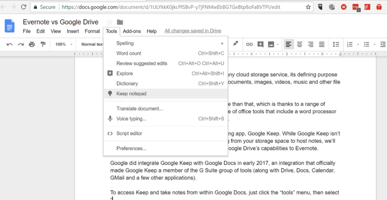 Evernote vs Google Drive: Which Will Work Best for You?