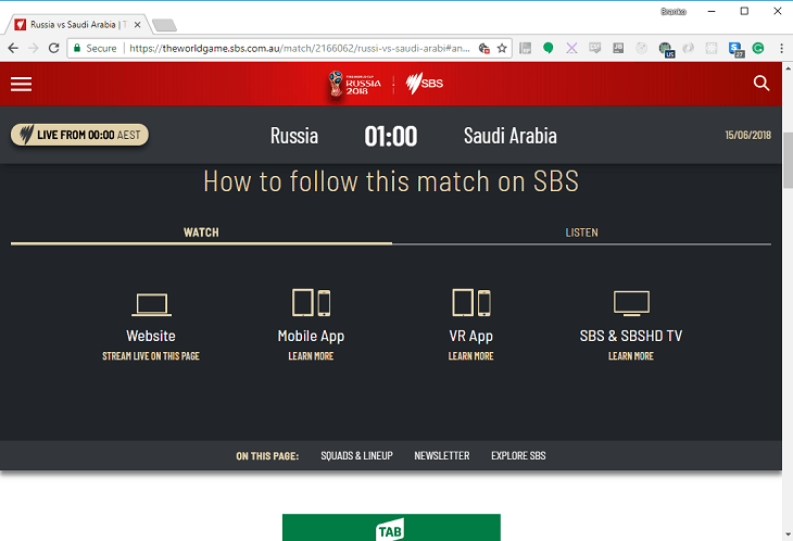How to Watch the FIFA World Cup Online