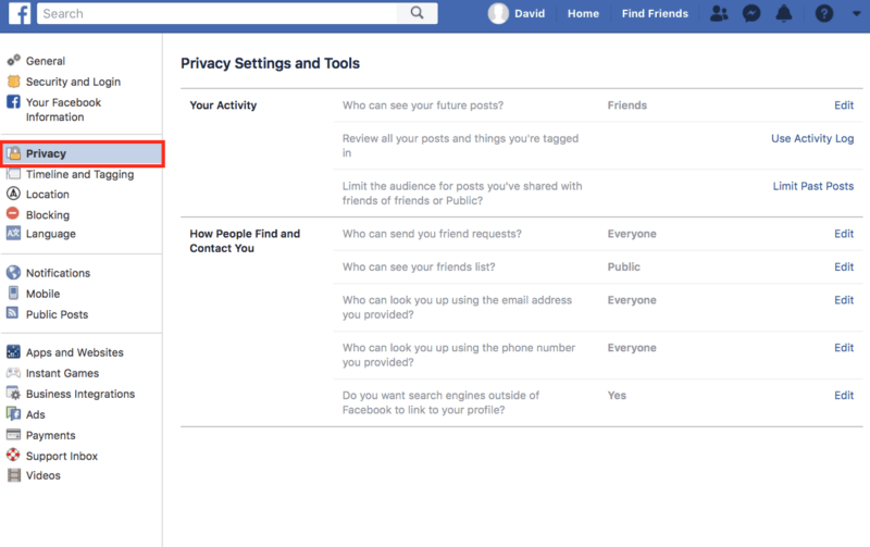 Facebook Privacy Settings: How to Make Your Facebook Private