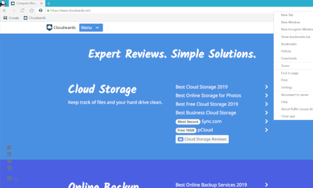 Puffin Browser Review - Server-Side Browsing - Updated 2020
