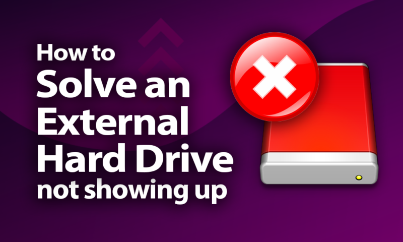 How to Solve an External Hard Drive Not Showing Up in 2023