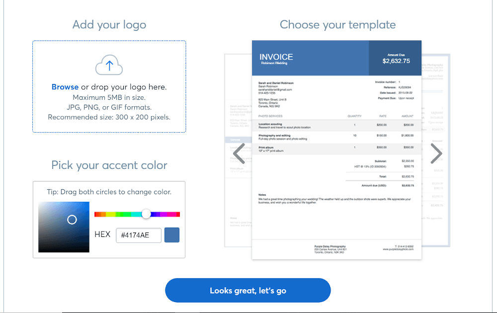 Wave Invoice Template Wave Invoice Template