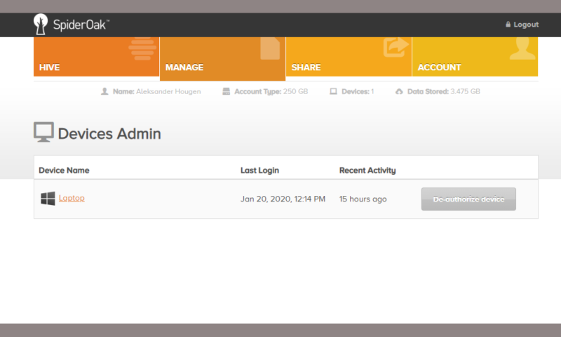 SpiderOak ONE Review - Updated 2021