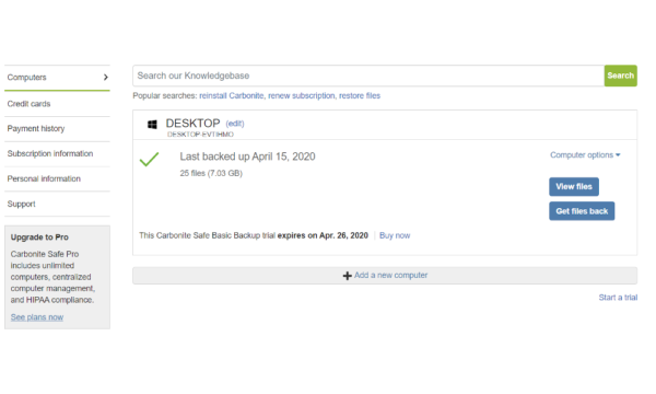 Carbonite Review - Updated 2021