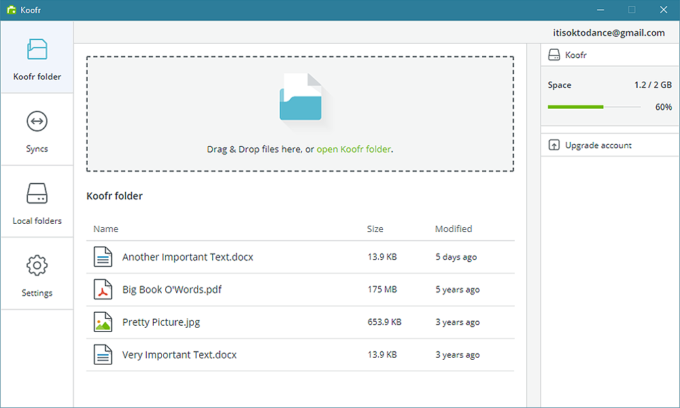 Koofr Review Updated 2022 [Features, Pricing & Security]