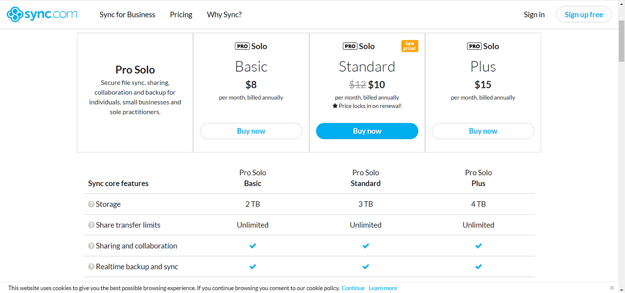 Best Cloud Storage with Sync 2021
