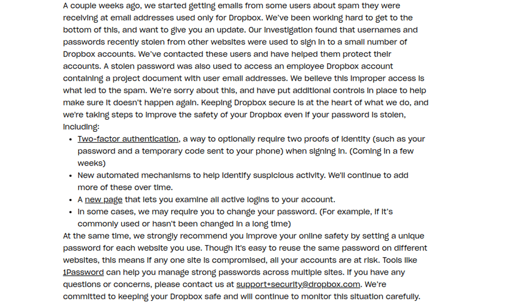 Dropbox Security Issues in 2021: The Good, the Bad & the Ugly