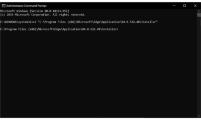 How to remove microsoft edge with command line - vpsos