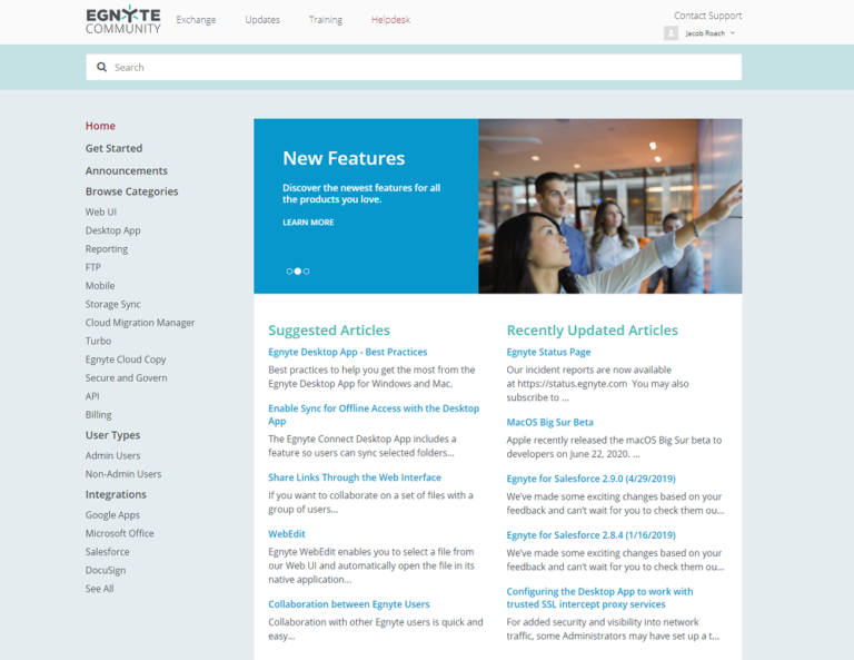 Egnyte Connect Review 2021: The Best Cloud File Sharing for Business?