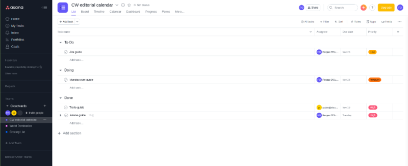 Asana Review 2021: Excellent Project Management