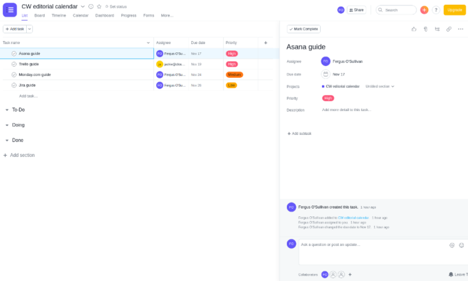 Asana Review 2021: Excellent Project Management