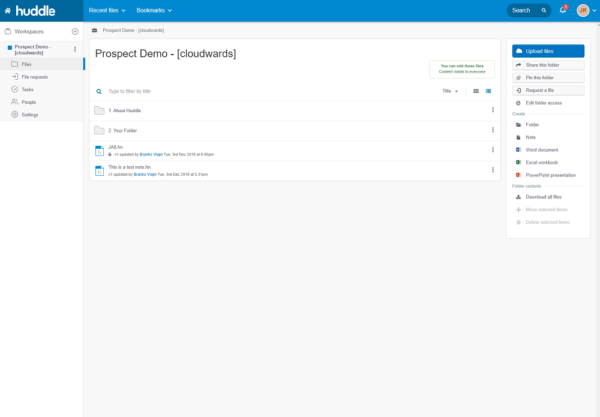 Huddle Review in 2023: Collaboraton and Sharing Made Easy