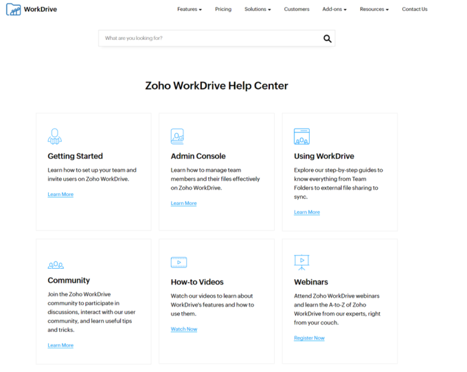 Zoho WorkDrive Review: Affordable Business Cloud Storage in 2021