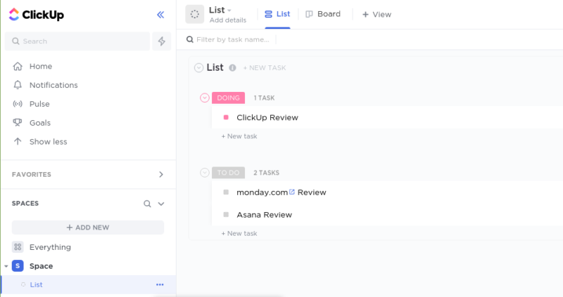 Clickup vs monday.com 2022 [Features, Pricing & More Compared]