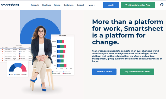 Smartsheet Review: 2023 Security, Pricing & Features