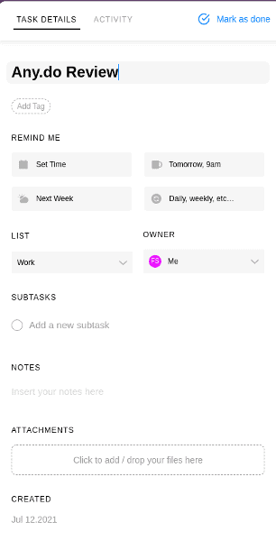 Any.do review - Updated 2023 [Features, Pricing & Security]