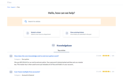 Filen Review 2022 [Features, Pricing, Security & More]