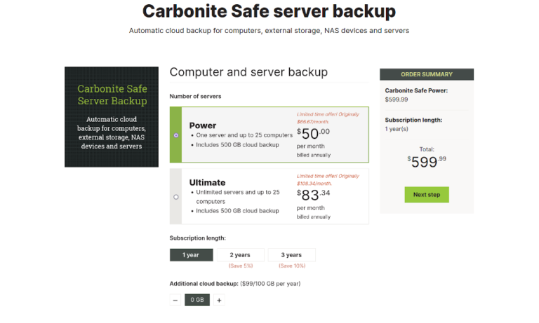 Carbonite Review 2023 [Unlimited Backup Features & Pricing]