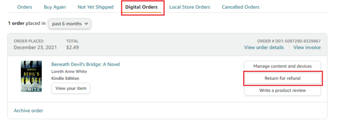 How to Return a Kindle Book in 2023 [Return Books for a Refund]
