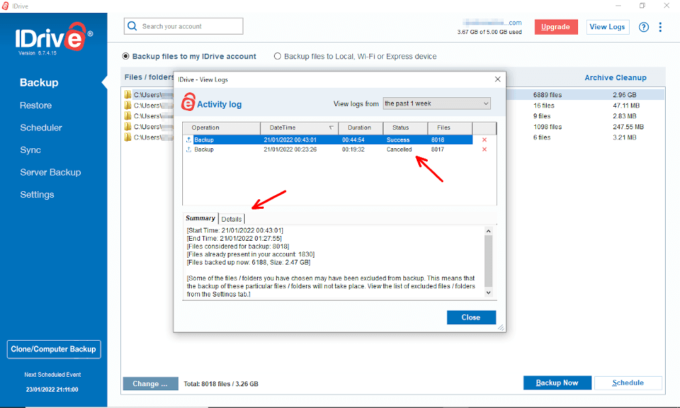 How to Fix an IDrive Backup Failure 2023 [Failed to Upload Files]