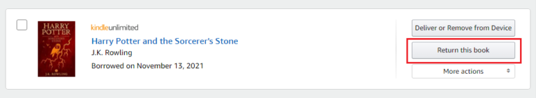 How to Return a Kindle Book in 2023 [Return Books for a Refund]