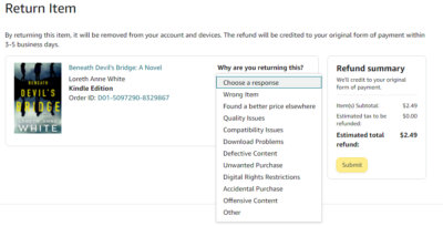 How to Return a Kindle Book in 2023 [Return Books for a Refund]