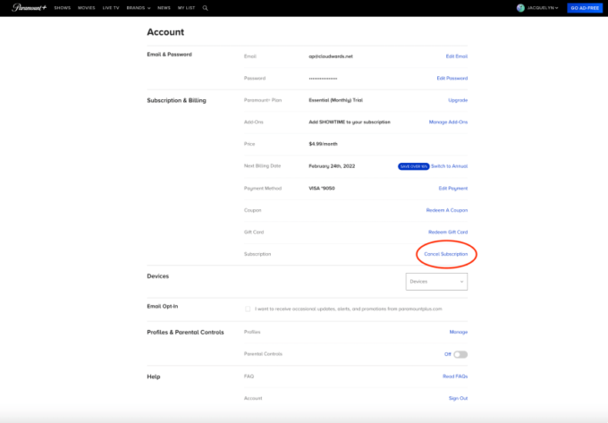 How to Cancel Paramount Plus in 2023 [Website & App Store]