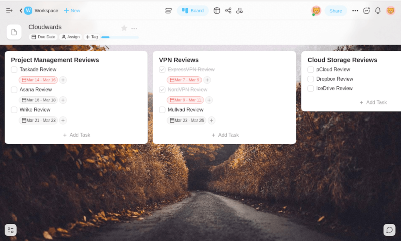 Taskade Review 2024 [Features, Pros and Cons & More]