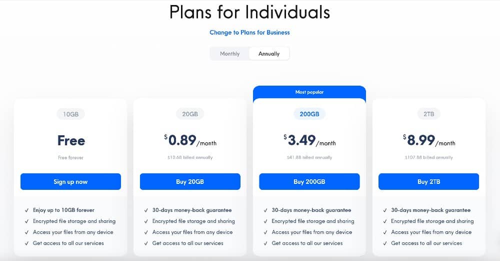 Internxt Review 2023 [Features, Pricing, Security & Details]