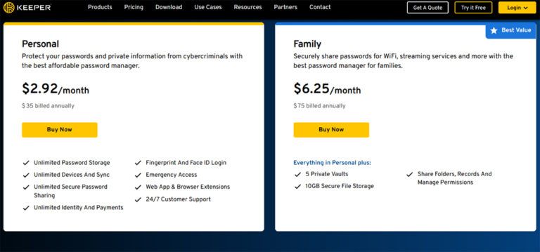 Best Password Manager for Families in 2023 [Share Passwords]