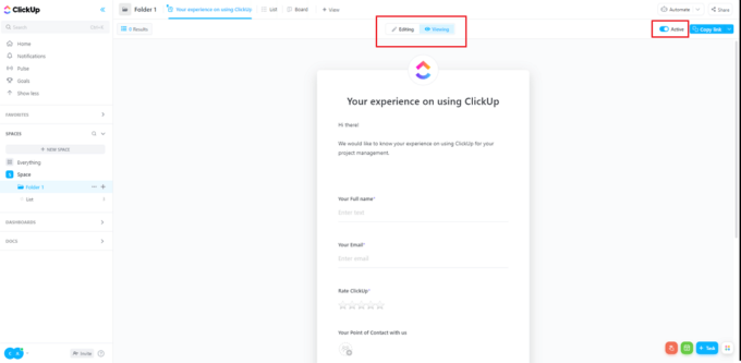 How to Use ClickUp Forms in 2023 [A Beginner’s Guide]