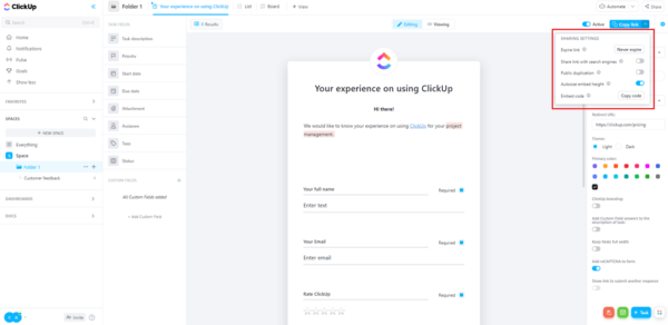 How to Use ClickUp Forms in 2023 [A Beginner’s Guide]
