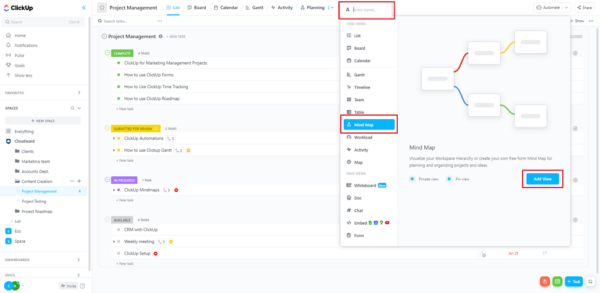 How to Use ClickUp Mind Maps in 2023 [Basic ClickUp Tutorials]