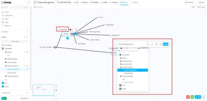 How to Use ClickUp Mind Maps in 2023 [Basic ClickUp Tutorials]