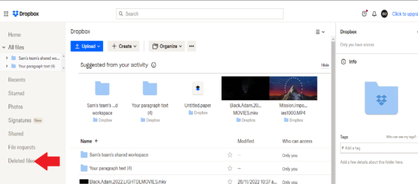 Recover Deleted Dropbox Files in 2023 [Versioning & Rewind]