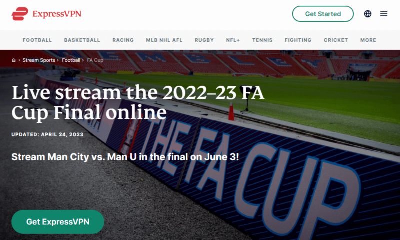 How to Watch the FA Cup Final Livestream for Free in 2024