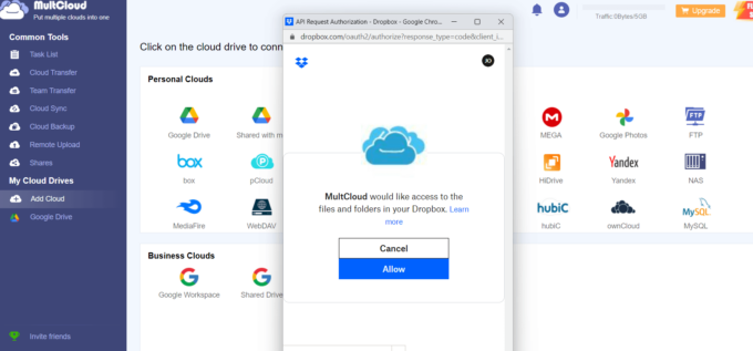 Transfer From Google Drive to Dropbox [2023 Guide]
