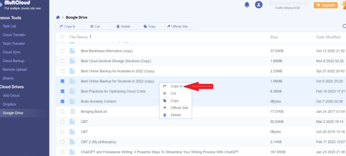 Transfer From Google Drive to Dropbox [2023 Guide]
