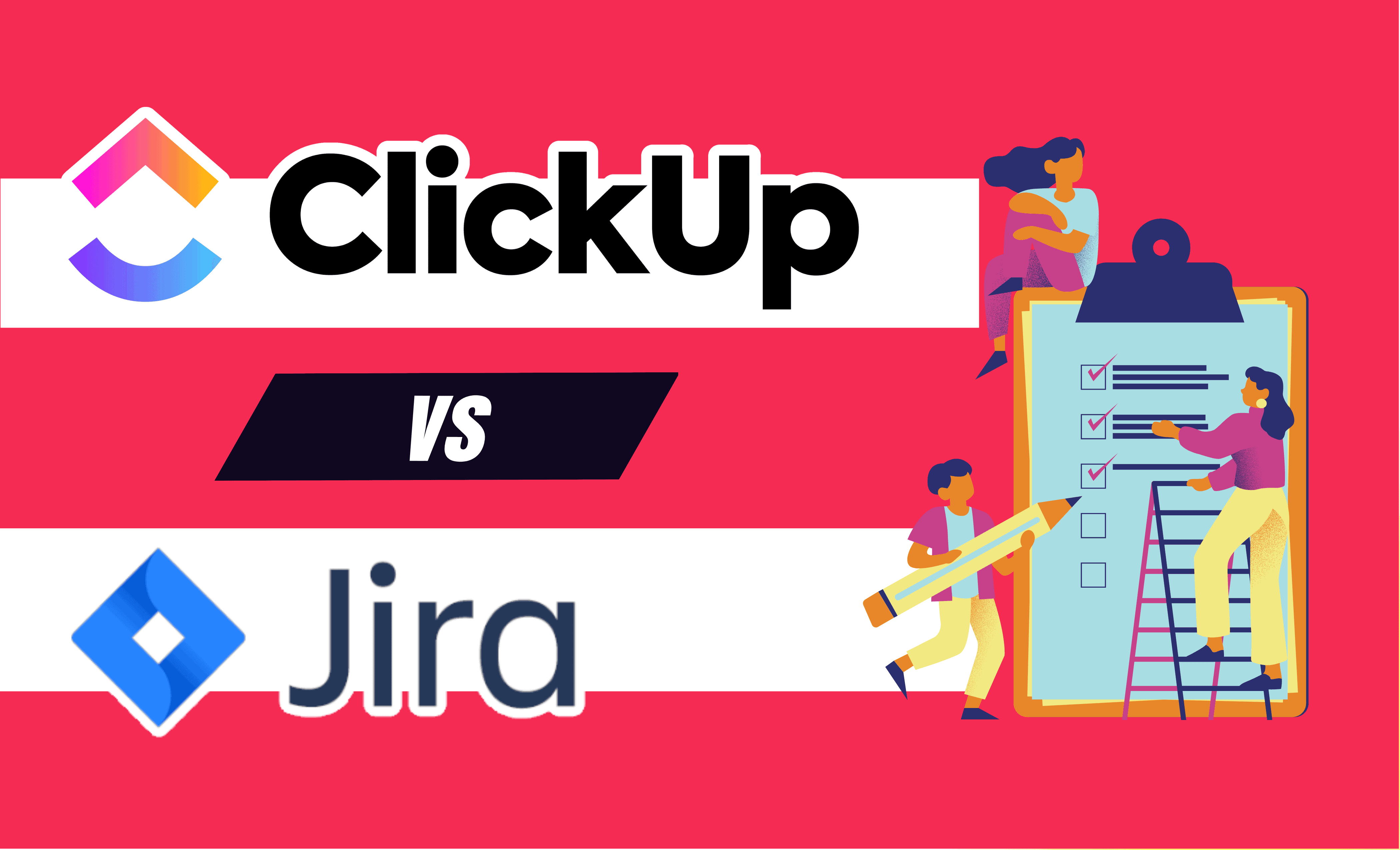 ClickUp vs Jira 2025 [Features, Cost & Integrations Compared]