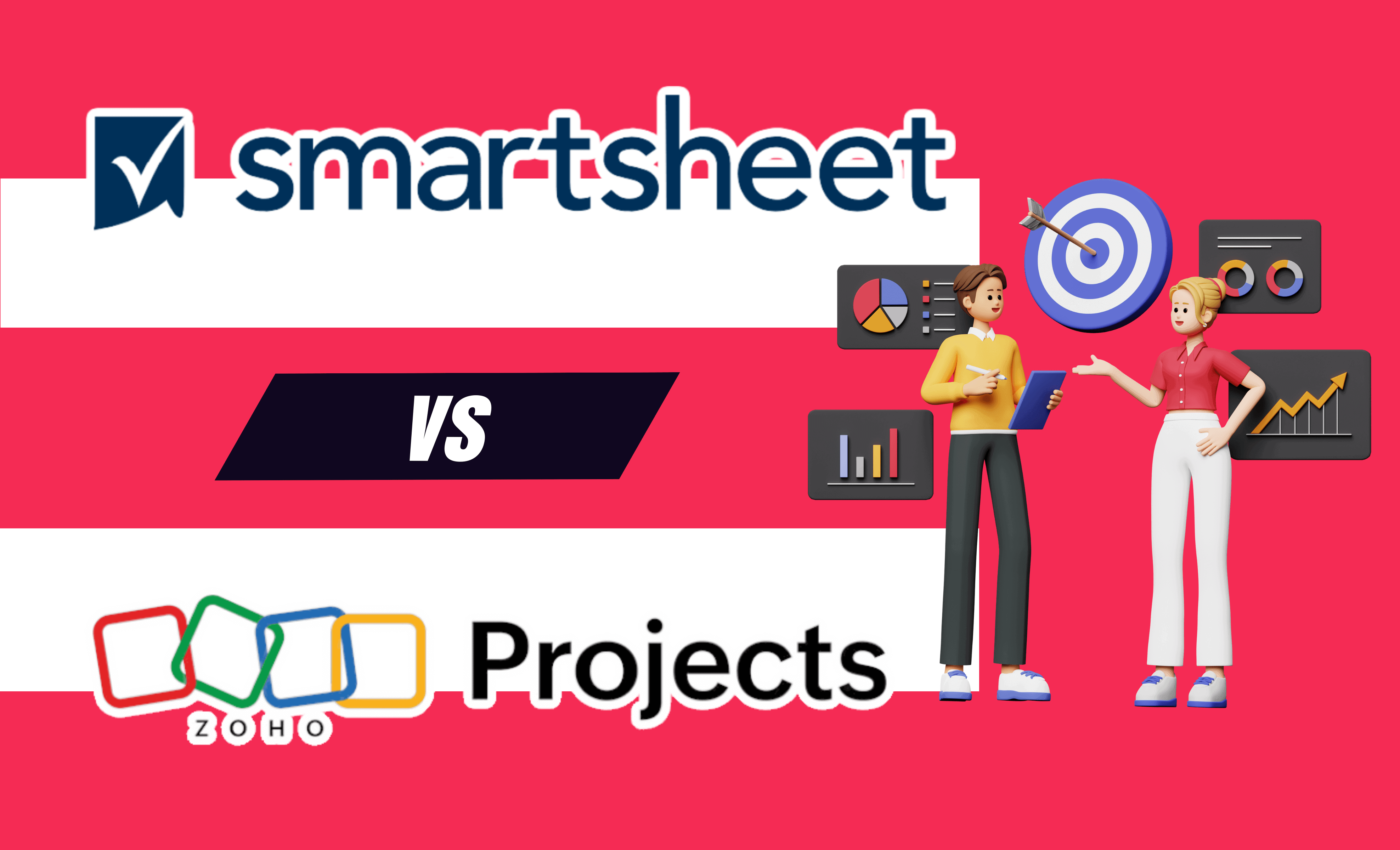 Smartsheet vs Zoho Projects 2025 [Which Tool is Better?]