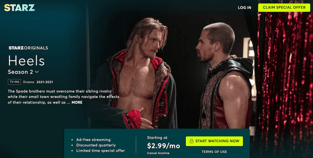 Where to Watch Heels Online in 2025 [Stream From Anywhere]