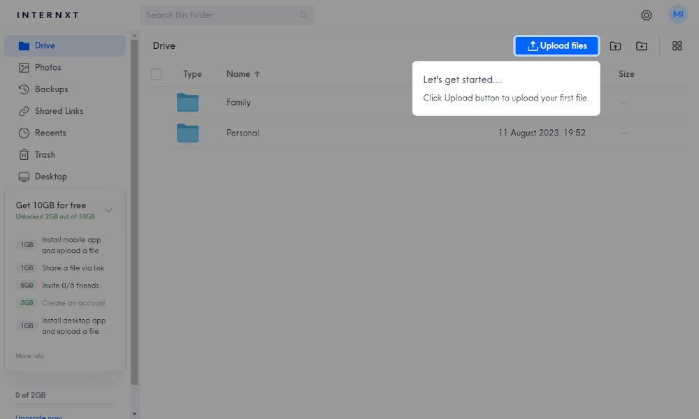 Internxt Review 2024 [Features, Pricing, Security & Details]