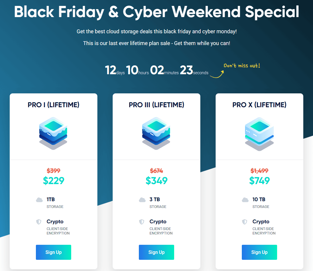 The Best Black Friday & Cyber Monday Deals for Cloud Storage